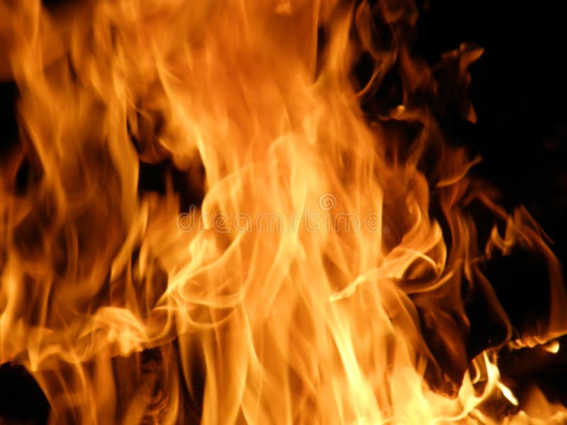 Vlammen of brand stock afbeelding. Image of behang, warm - 3306183