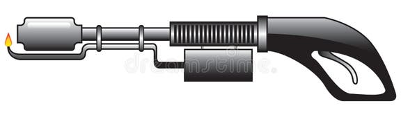 Vlammenwerper stock illustratie. Illustration of tank - 21460265