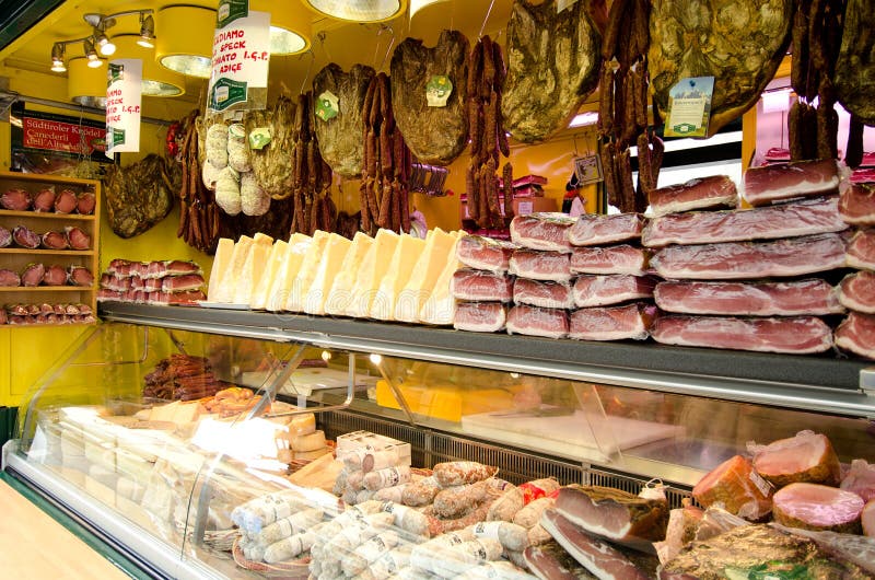 De Markt Van Het Vlees in Florence Italië Redactionele Stock Afbeelding ...