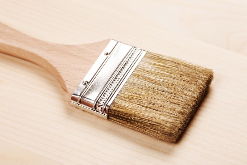Vlek van verfborstel stock afbeelding. Image of vernieuwing - 88426237