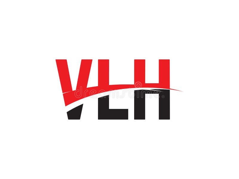 VLH Letter Initial Logo Design Vector Illustration Stock Vector ...