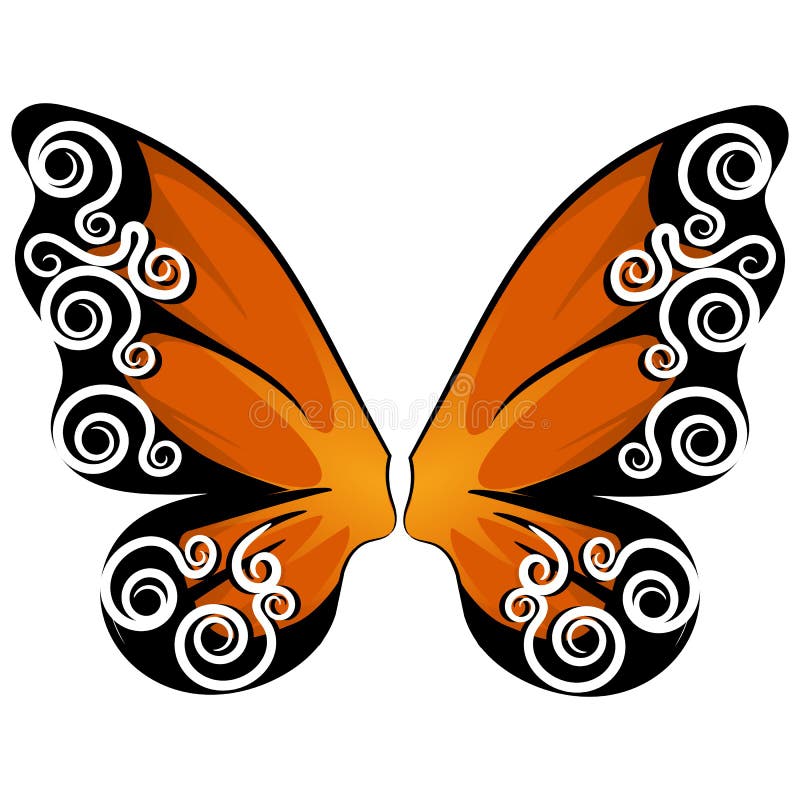 Vlinder stock foto. Illustration of lijn, tijger, vleugel - 57347458
