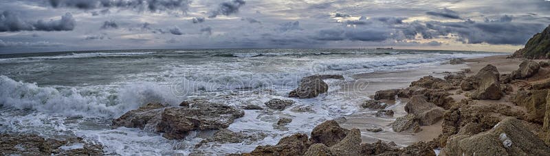 Vloed stock foto. Image of landschap, stranden, zomer - 52466750