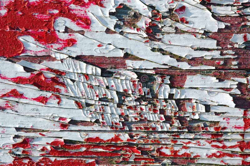 Vlokkige Verf Houten Textuur Stock Afbeelding - Image of samenvatting ...