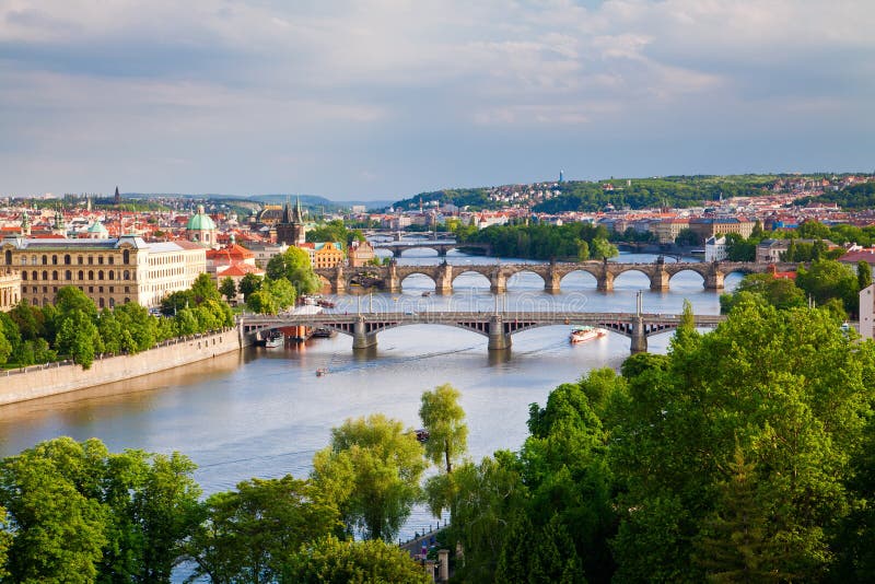 Vltava River stock photo. Image of architecture, structure - 28898686