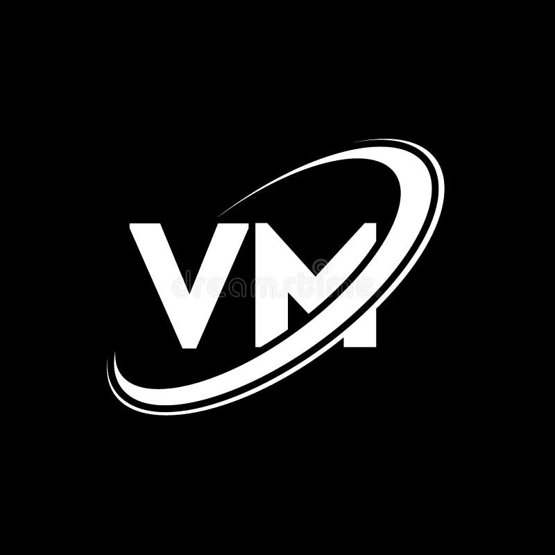 VM V M Letter Logo Design. Initial Letter VM Linked Circle Uppercase ... VM V M Letter Logo Design. Initial Letter VM Linked Circle Uppercase ...