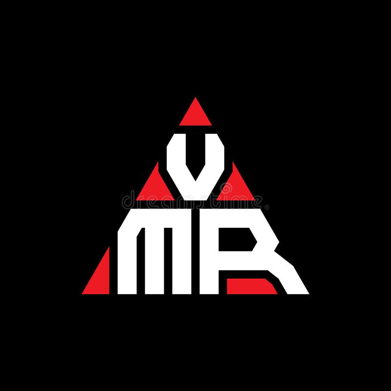 Vmr Triangle Logo Design Monogram Stock Illustrations – 3 Vmr Triangle ...