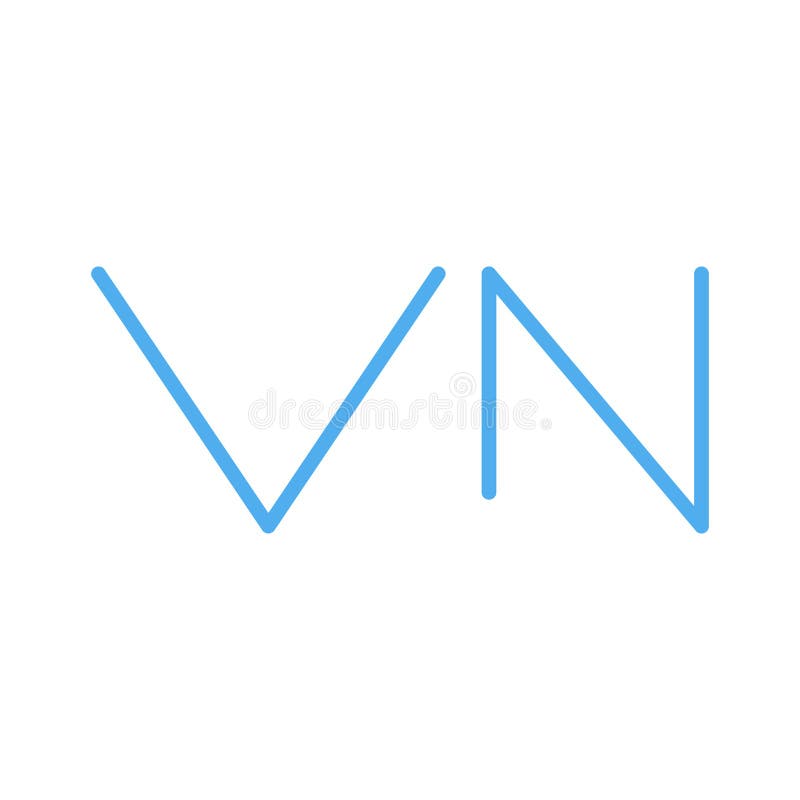 Vn Letter Logo Stock Illustrations – 805 Vn Letter Logo Stock ...