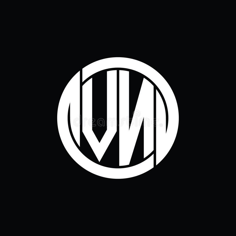 VN Logo Monogram Shield Inside Circle Shape Vector Images Design ...