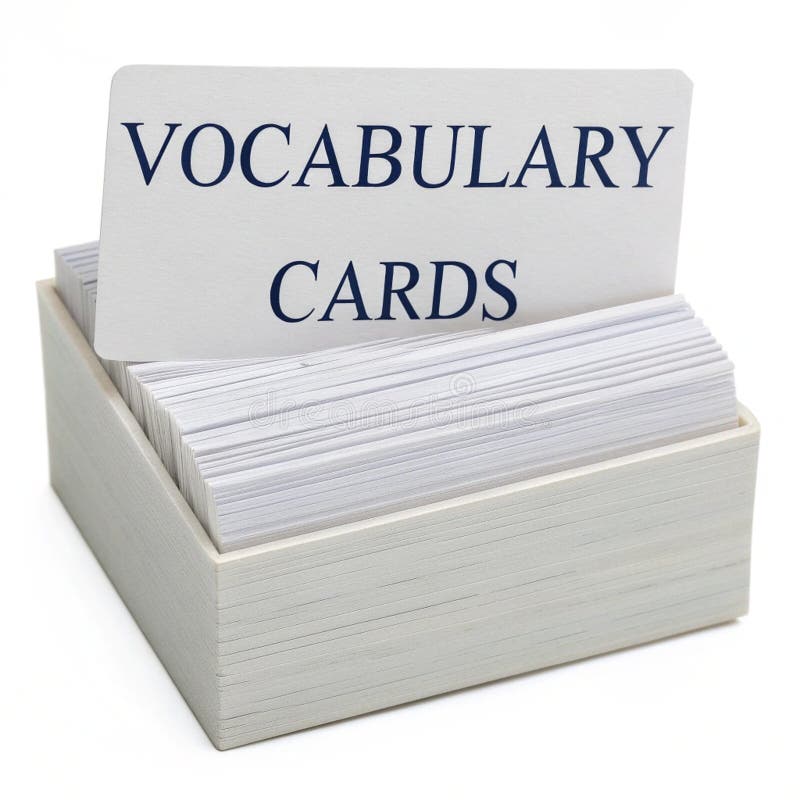 Vocabulary Flashcards Stock Illustrations – 669 Vocabulary Flashcards ...