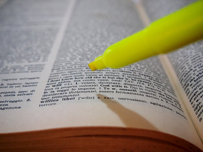 Vocabulary stock photo. Image of language, read, book - 79999824