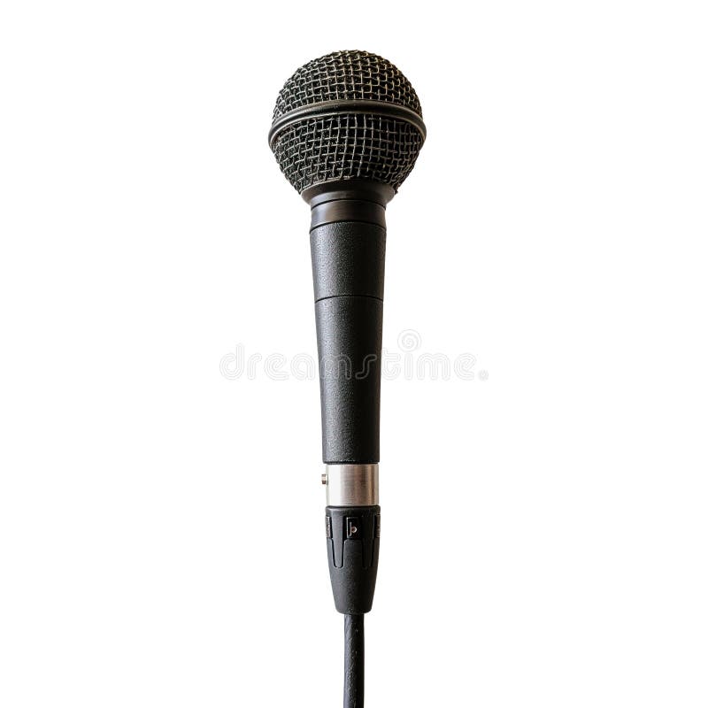 Vocal Professional Electrodynamic Audio Microphone Stock Photo - Image ...