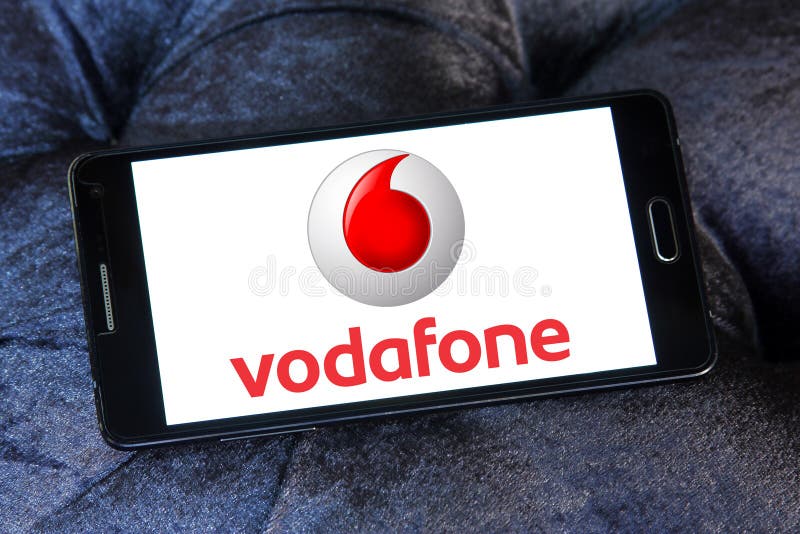 Vodafone Mobile Operator Logo Editorial Stock Image - Image of logos ...