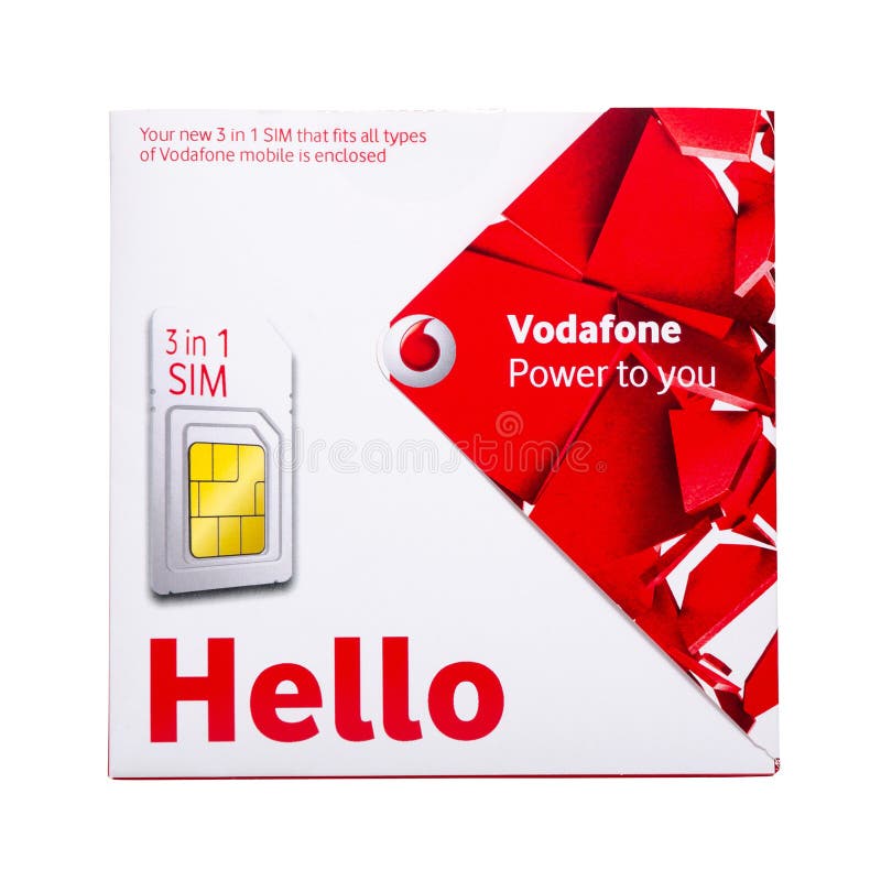 Vodafone editorial stock image. Image of sign, copyspace - 48311214