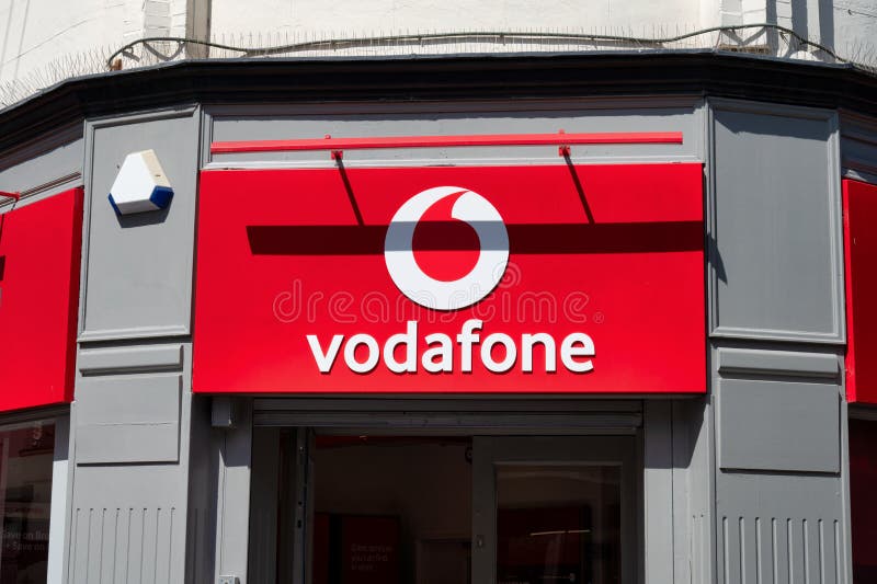 Vodafone Store editorial photo. Image of shop, editorial - 249399596