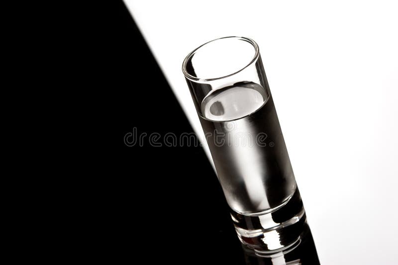 Vodka stock photo. Image of water, lemon, beverage, drops - 465358