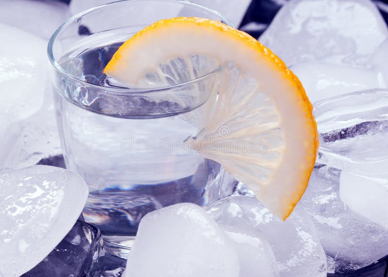 Vodka on Ice stock image. Image of socialize, refresh - 8891321
