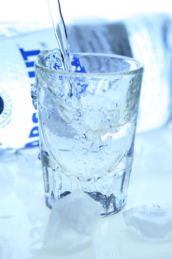 Vodka & ice stock photo. Image of water, refresh - 12049906