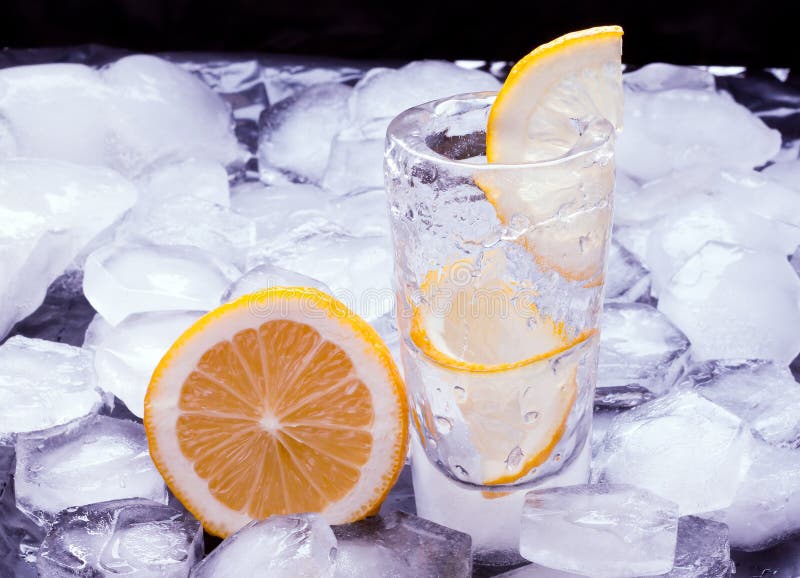 Vodka stock image. Image of beverage, harmful, cold, lemon - 30485307