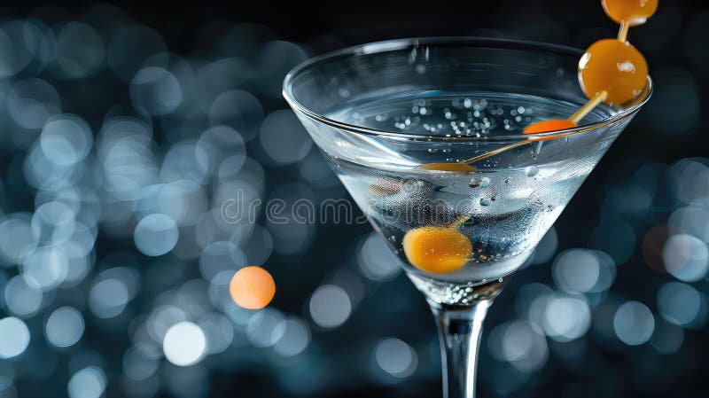 Vodka Martini Cocktail stock photo. Image of raster - 349880806