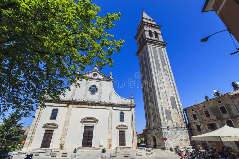 Vodnjan, Istrien, Kroatien fotografering för bildbyråer. Bild av ...