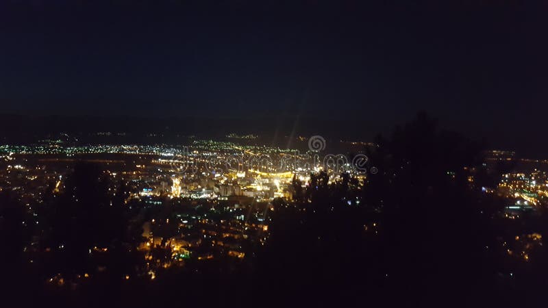 Vodno stock photo. Image of skopje, night, view, vodno - 159551454