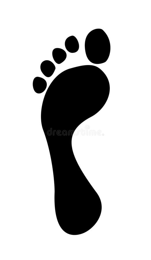 VOET, VECTOR, ILLUSTRATOR stock illustratie. Illustration of vector ...