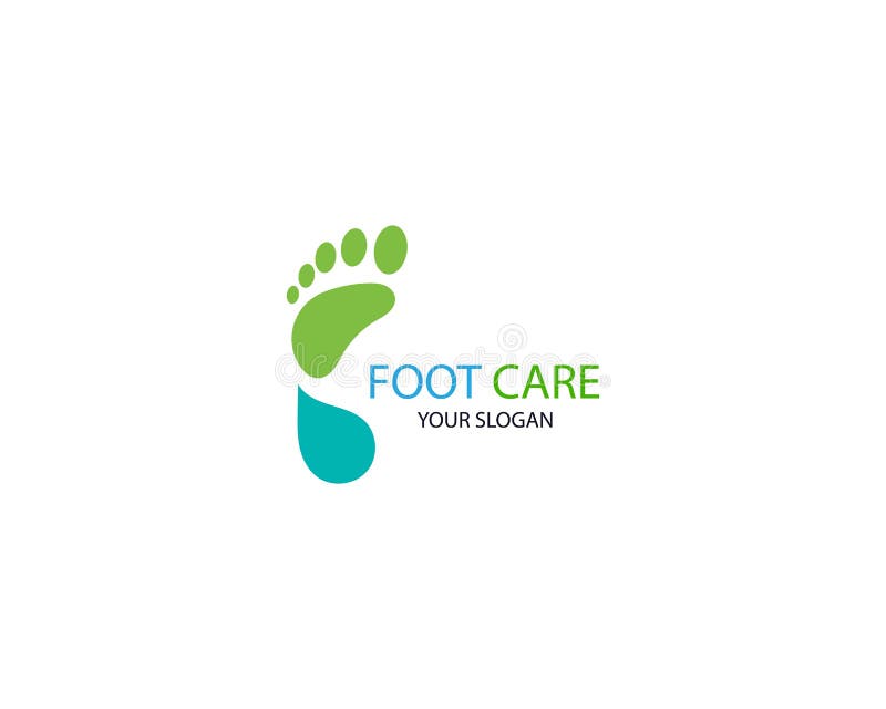 Voetmassage Logo Template Design Vector Embleem Ontwerpconcept Creatief Symbool Pictogram