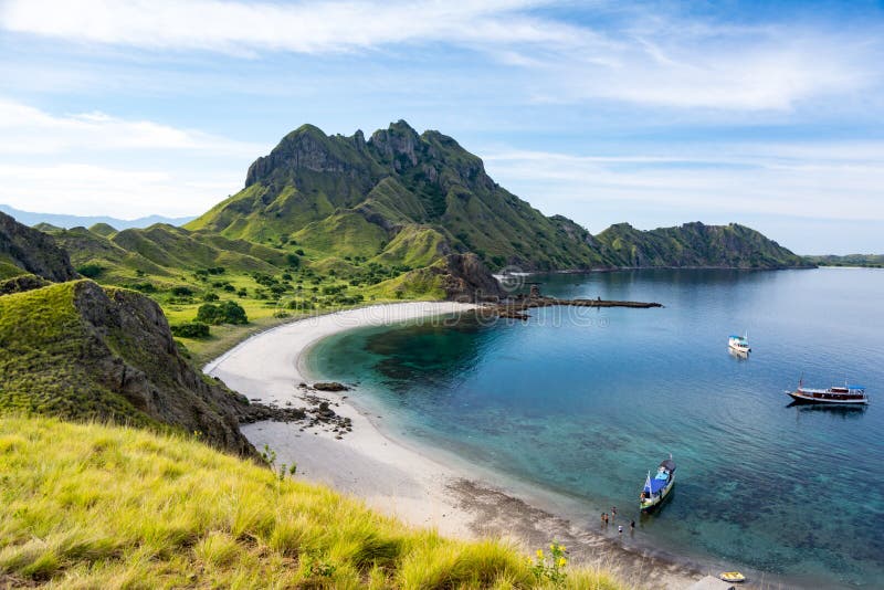 PADAR-INSEL, Nationalpark Komodo, Indonesien Stockfoto - Bild von ...