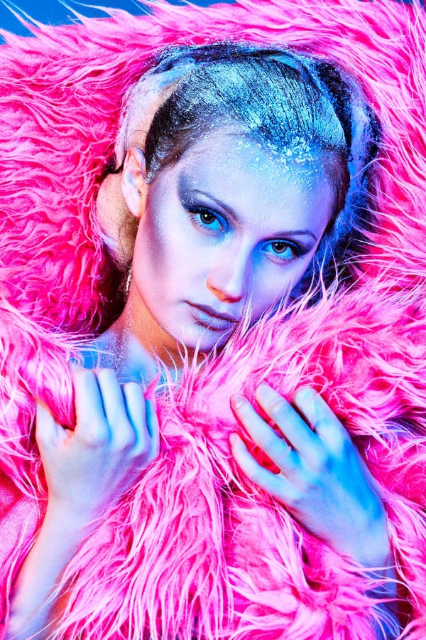 Vogue stock image. Image of model, person, frost, elegant - 17407405