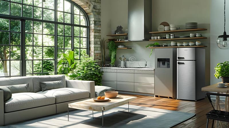 Voice-Activated Smart Kitchen Appliances with AI Technology for Modern ...