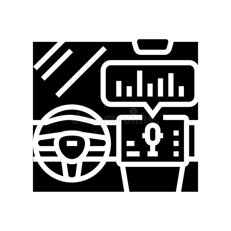 Activated System Auto Tainment Sign Stock Illustrations – 5 Activated ...