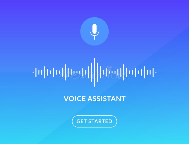 Voice Recognition Wave Sound Ai Icon. Music Microphone Voice ...