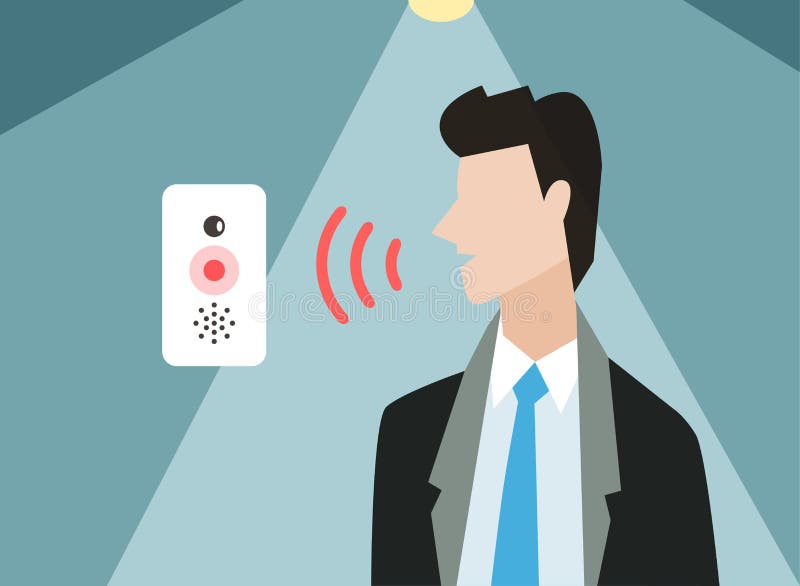 Voice Control Linear Icon. Modern Outline Voice Control Logo Con Stock ...