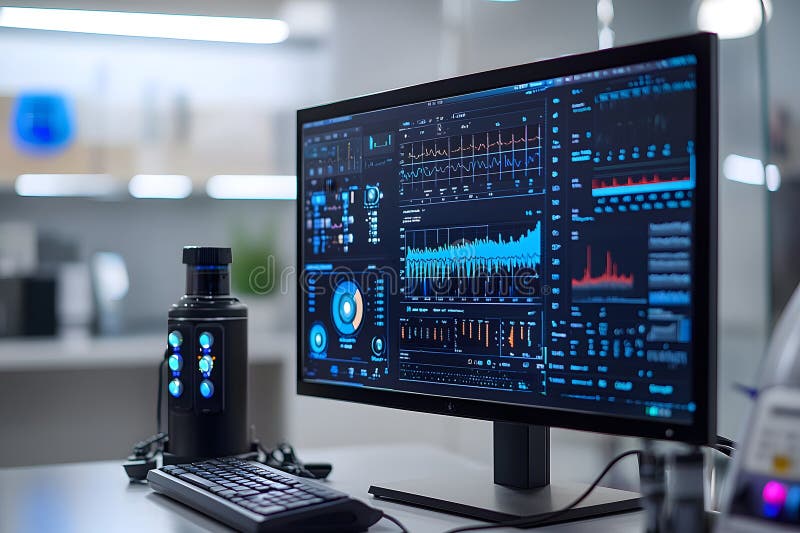 Digital Voice Generator Interface Showcasing Advanced Audio Production ...