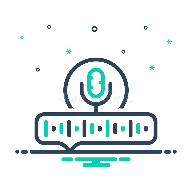 Mix Icon for Voice, Soundwave and Sound Stock Vector - Illustration of ...