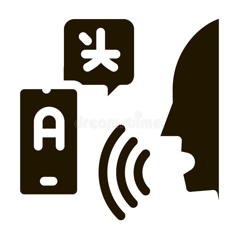 Voice Interpreter Translator Icon Thin Line Vector Stock Vector Illustration Of Item Personal