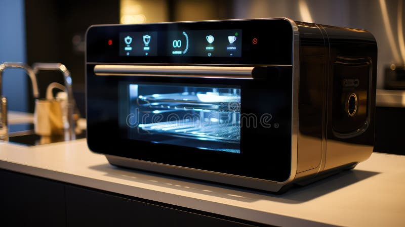 Voice kitchen technology stock illustration. Illustration of smoven ...