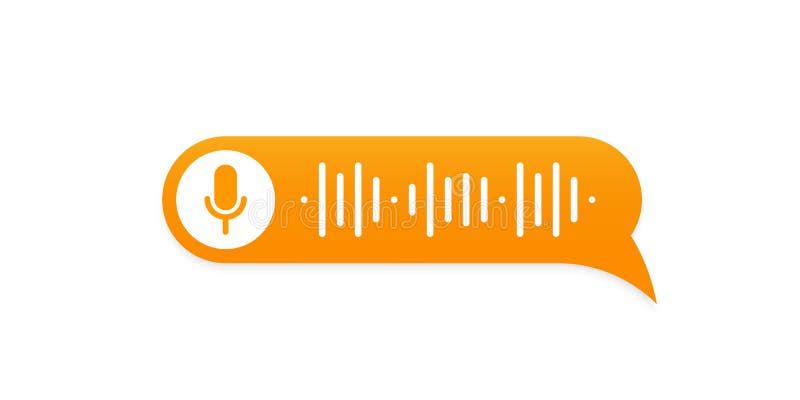 Voice Message, Audio Chat and Record Play Bubble, Vector Messenger ... Voice Message, Audio Chat and Record Play Bubble, Vector Messenger ...