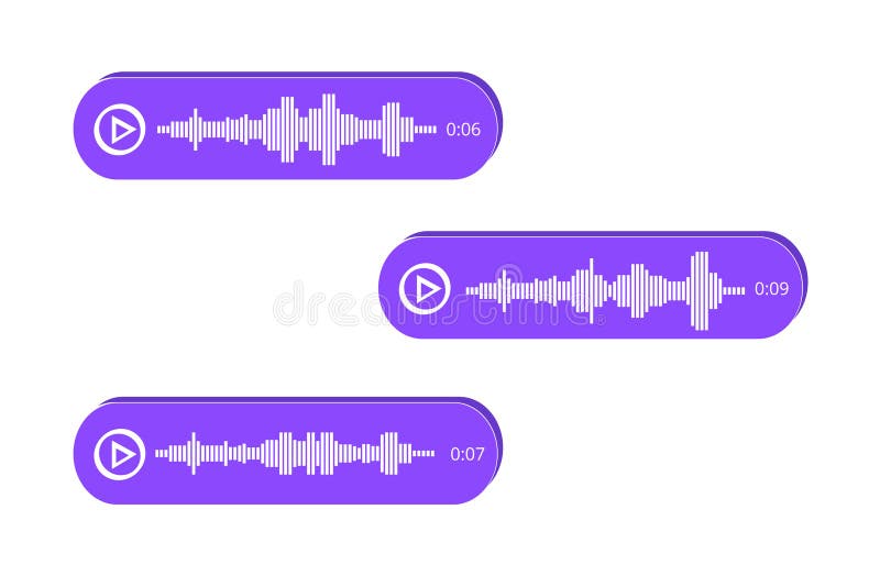 Voice Messages Isometric, Event Notification. Stock Vector ...