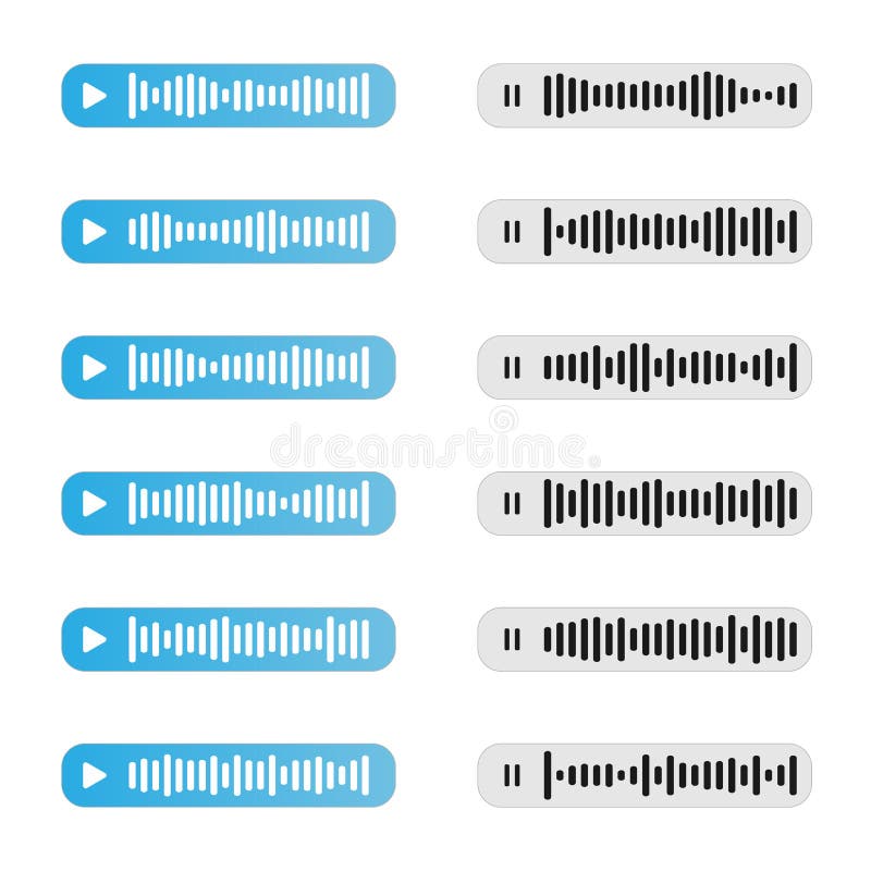 Voice Messages Icon, Event Notification. Vector Illustration Stock ...