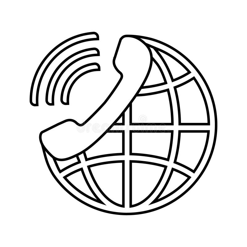 Voice Over Internet Protocol Vector Icon. Telephony Voip Illustration ... Voice Over Internet Protocol Vector Icon. Telephony Voip Illustration ...