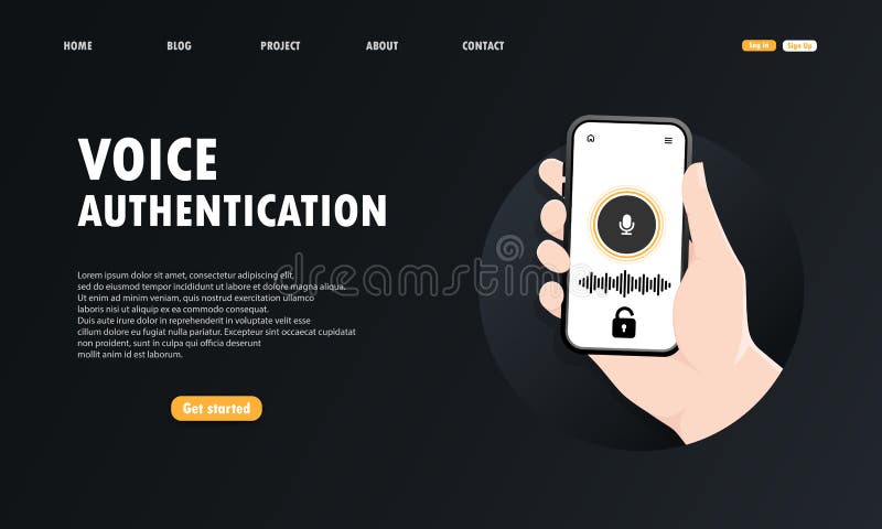 Smartphone Sound Recorder. Application Interface. Audio Recording ...
