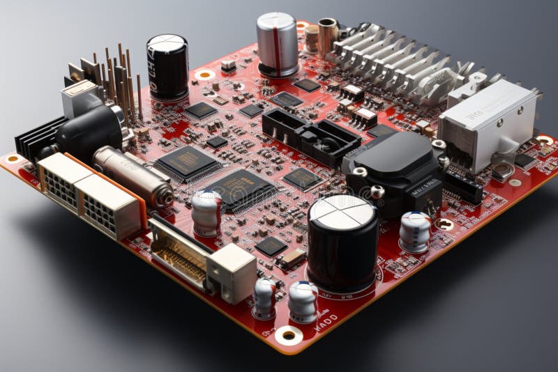 Voice Processing Board stock illustration. Illustration of musician ...