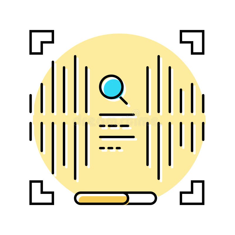 Voice Recognition Color Icon Vector Illustration Stock Vector ...