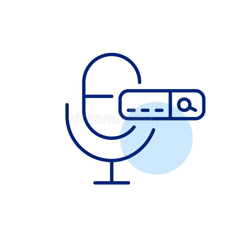 Voice Search. Artificial Intelligence Smart Assistant. Pixel Perfect ...