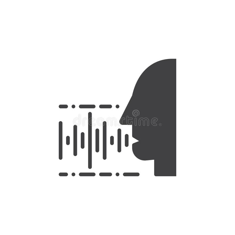 Voice, Speech Recognition Icon Vector Stock Vector - Illustration of ...