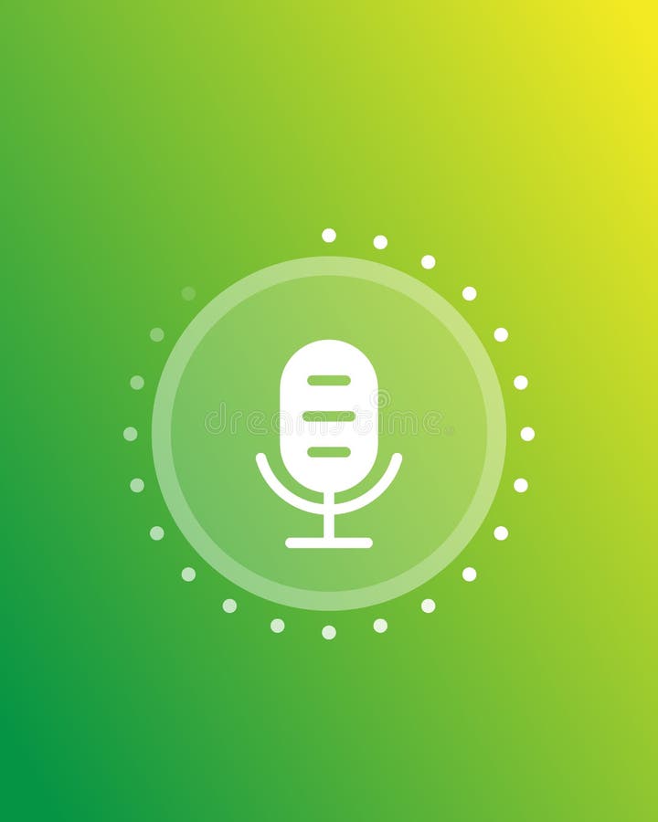 Voice, Speech Recognition Vector Stock Vector - Illustration of ...