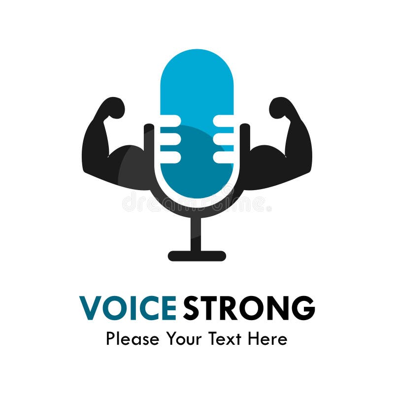 Voice strong logo stock vector. Illustration of gentleman - 264047460