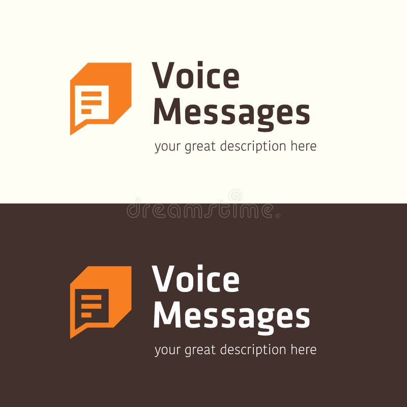 Voice-technology-logos Copy Stock Vector - Illustration of ...